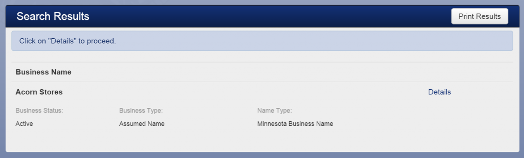 Minnesota Business Entity Search | Corporation | LLC
