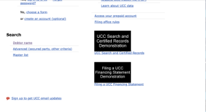 How To Do A UCC Search in Colorado