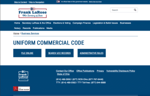 How To Do An Ohio UCC Search
