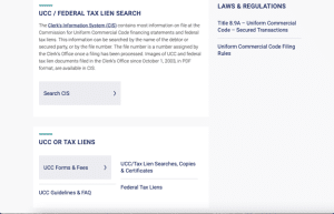 How To Do A Virginia UCC Search