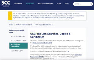 How To Do A Virginia UCC Search